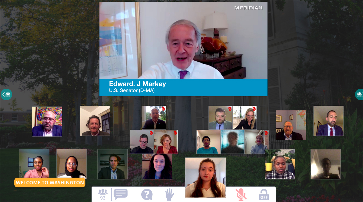 As pandemic worsens, Meridian virtually welcomes 15 envoys to DC ...