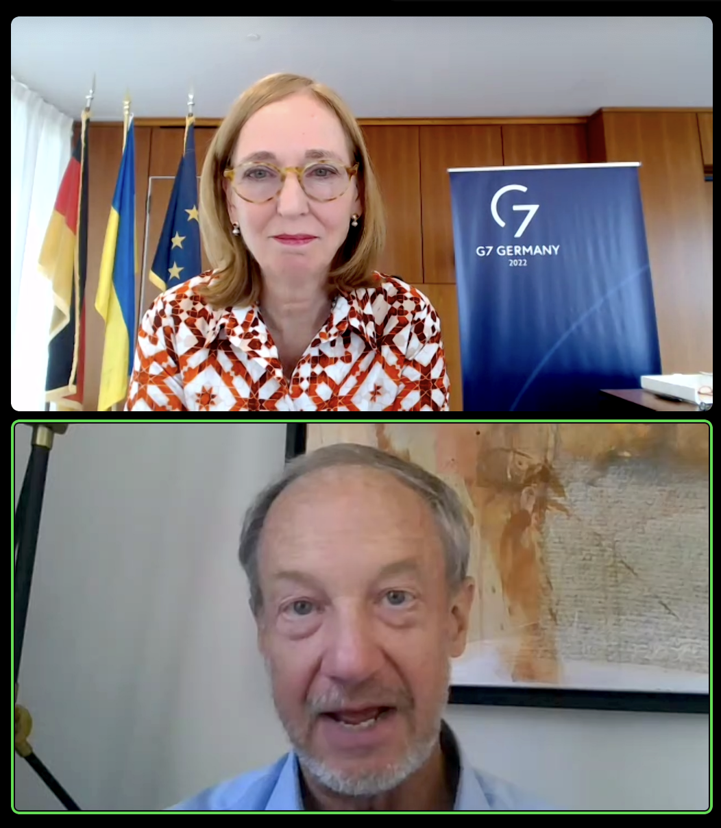 Emily Haber analyzes German G7 presidency in midst of Ukraine war ...